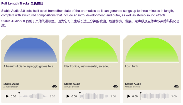 Stability AI推出Stable Audio2.0：智能生成音乐，创意转完整音频 - 牛新网