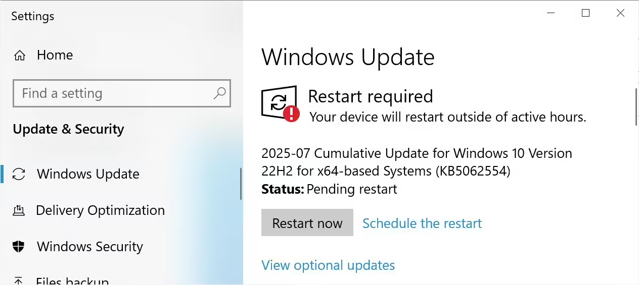 Windows 10推送KB5062554累积更新：137个漏洞修复 多项功能优化上线 - 牛新网